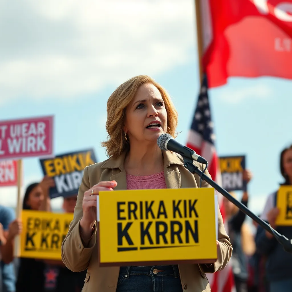Support Erika Kirk Against Owens' Toxic Conspiracy Theories : MysteryLores