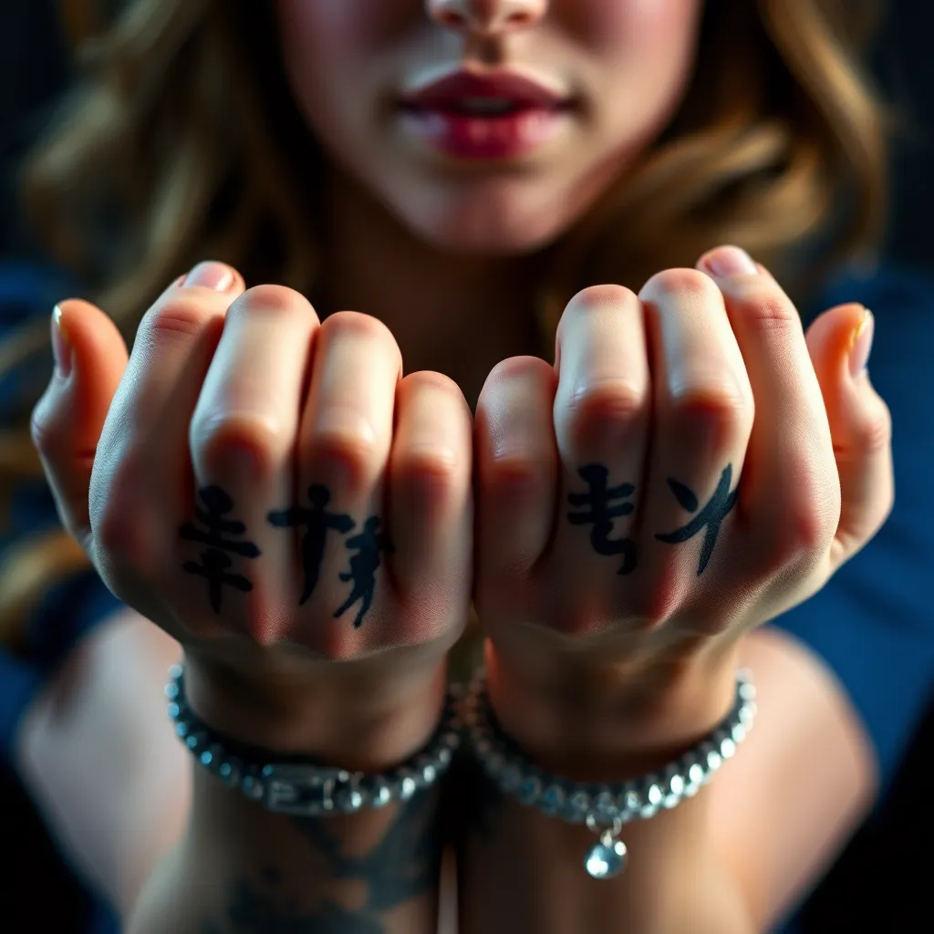 Uncovering the Strange Symbols on Erika Kirk's Hands : MysteryLores