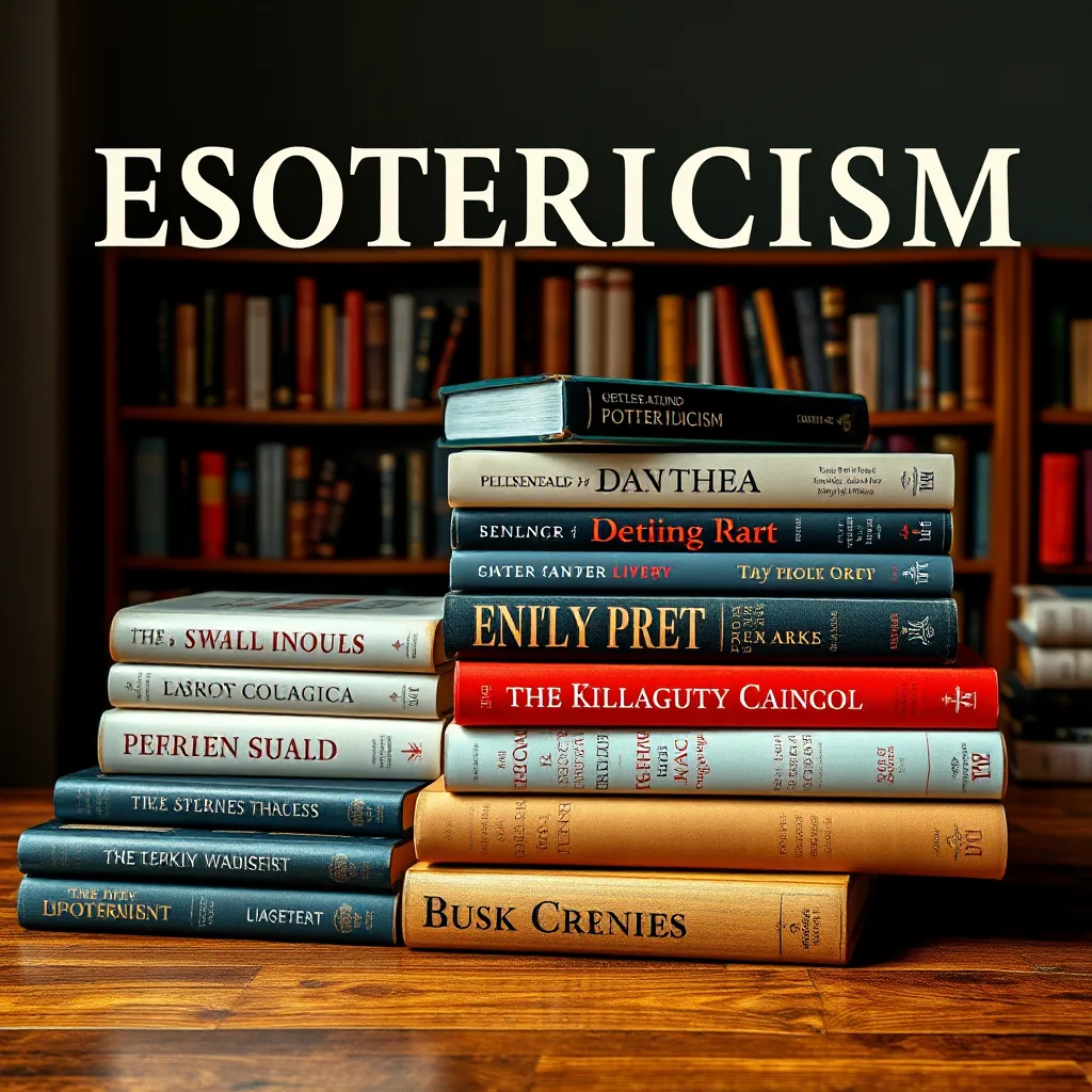Essential Reading List for Understanding Esotericism Concepts ...