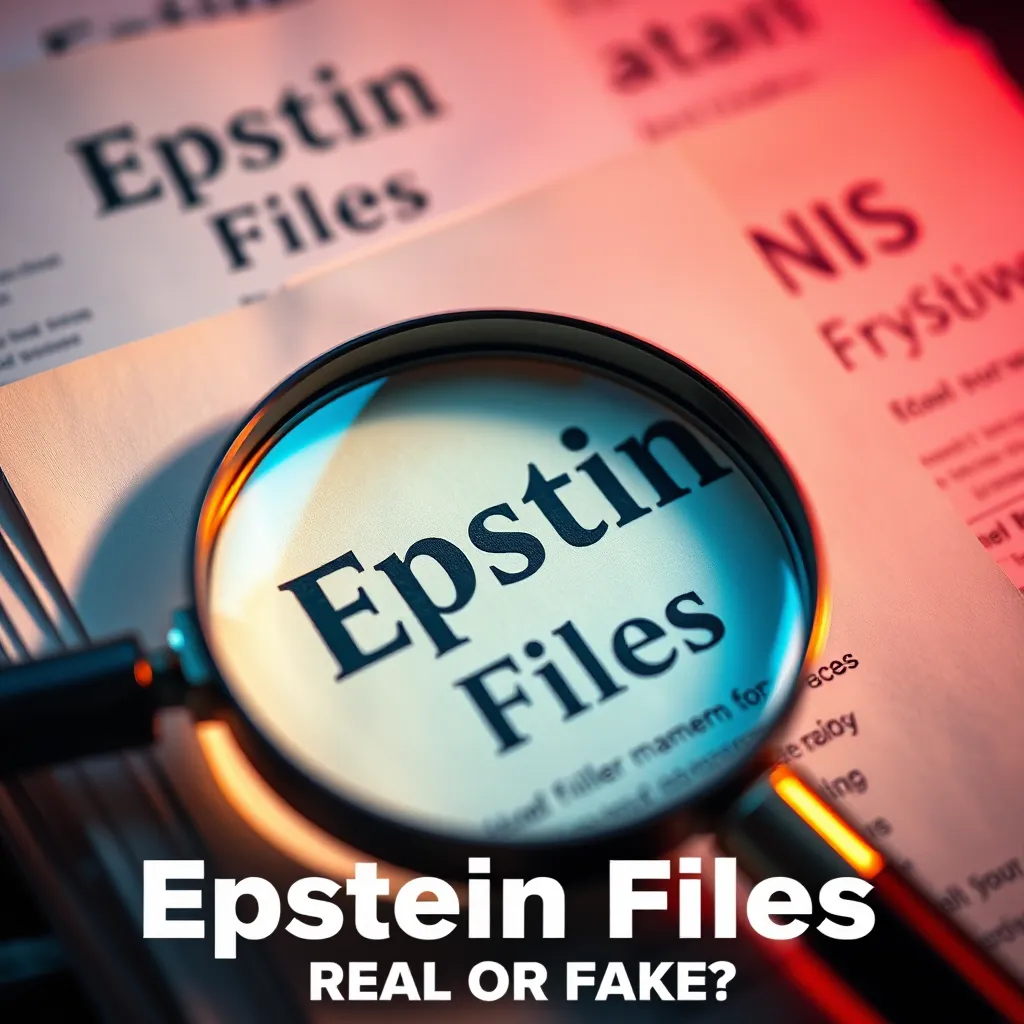 Examining the Authenticity of the Epstein Files: Real or Fake ...