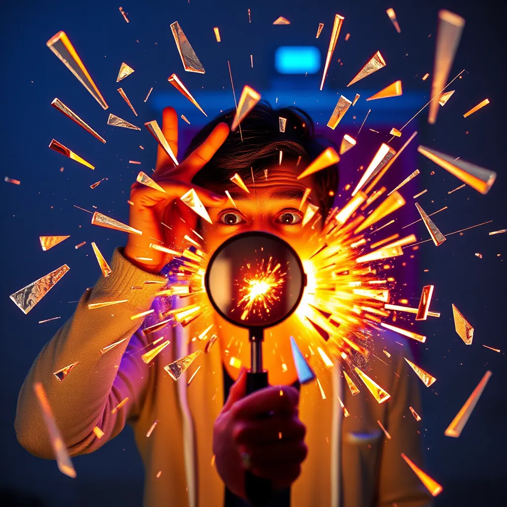 Shocking Incident: Mirror Explodes While Brushing Teeth : MysteryLores