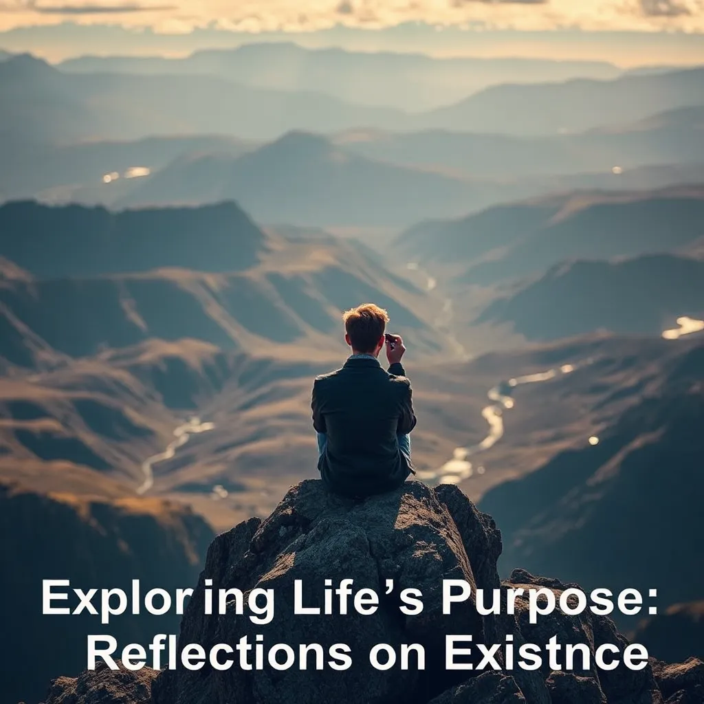 Exploring Life's Purpose: Reflections on Existence : MysteryLores