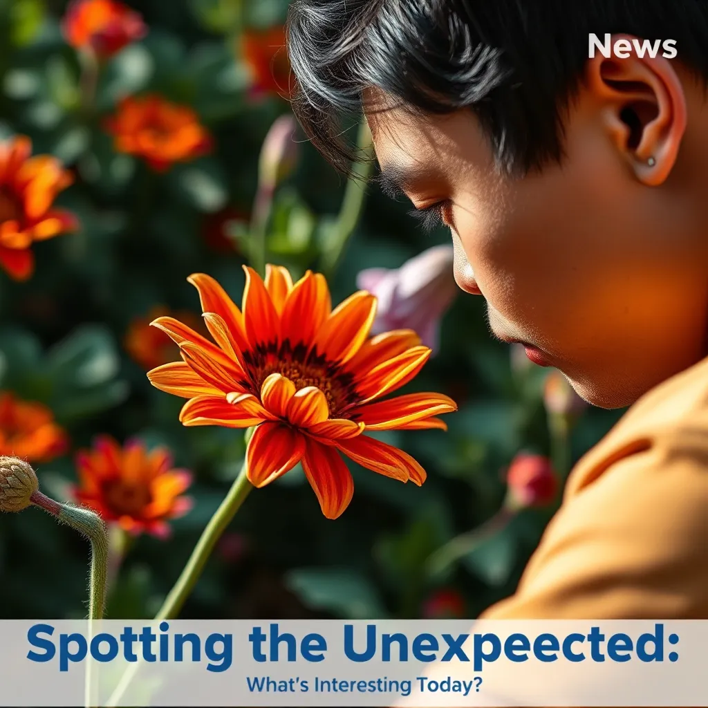 Spotting the Unexpected: What's Interesting Today? : MysteryLores