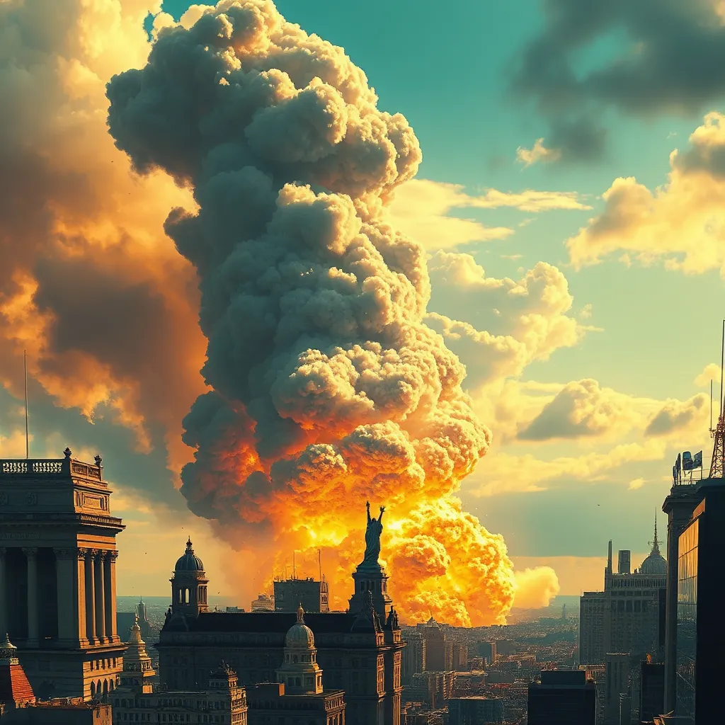Unexplained Explosion: America Blown Up in Dreams : MysteryLores
