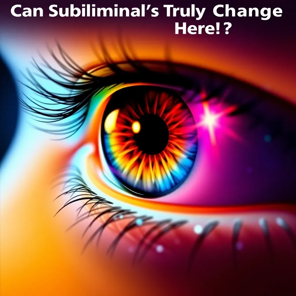 Can Subliminals Truly Change Eye Color? Find Out Here! : MysteryLores