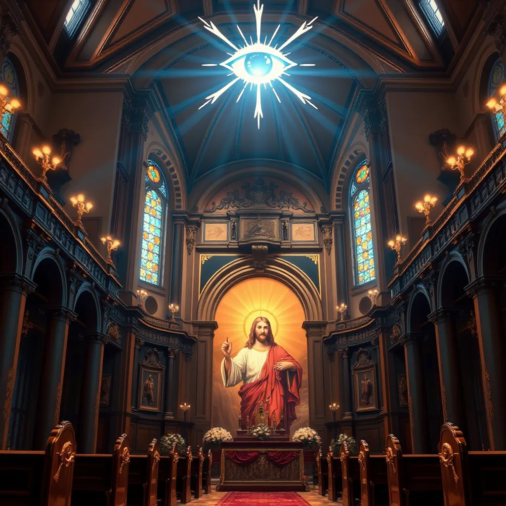 The All-Seeing Eye in Church: Heresy or Symbolism? : MysteryLores