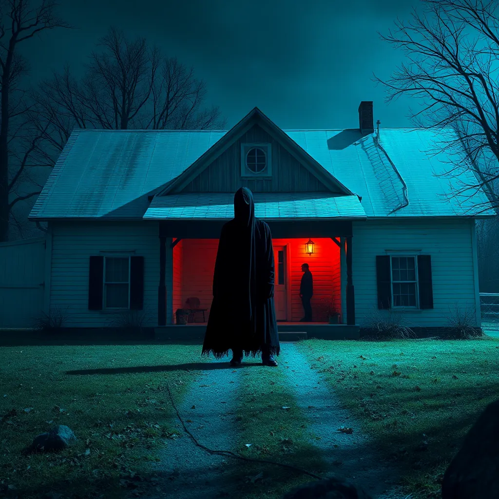 Chilling Encounter: Ghostly Figure Disturbs Farm Visitor : MysteryLores