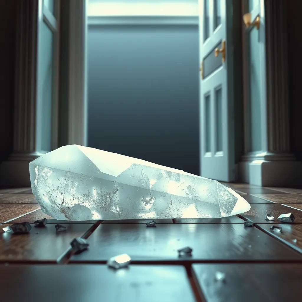 What Does a Falling Selenite Crystal Mean? : MysteryLores