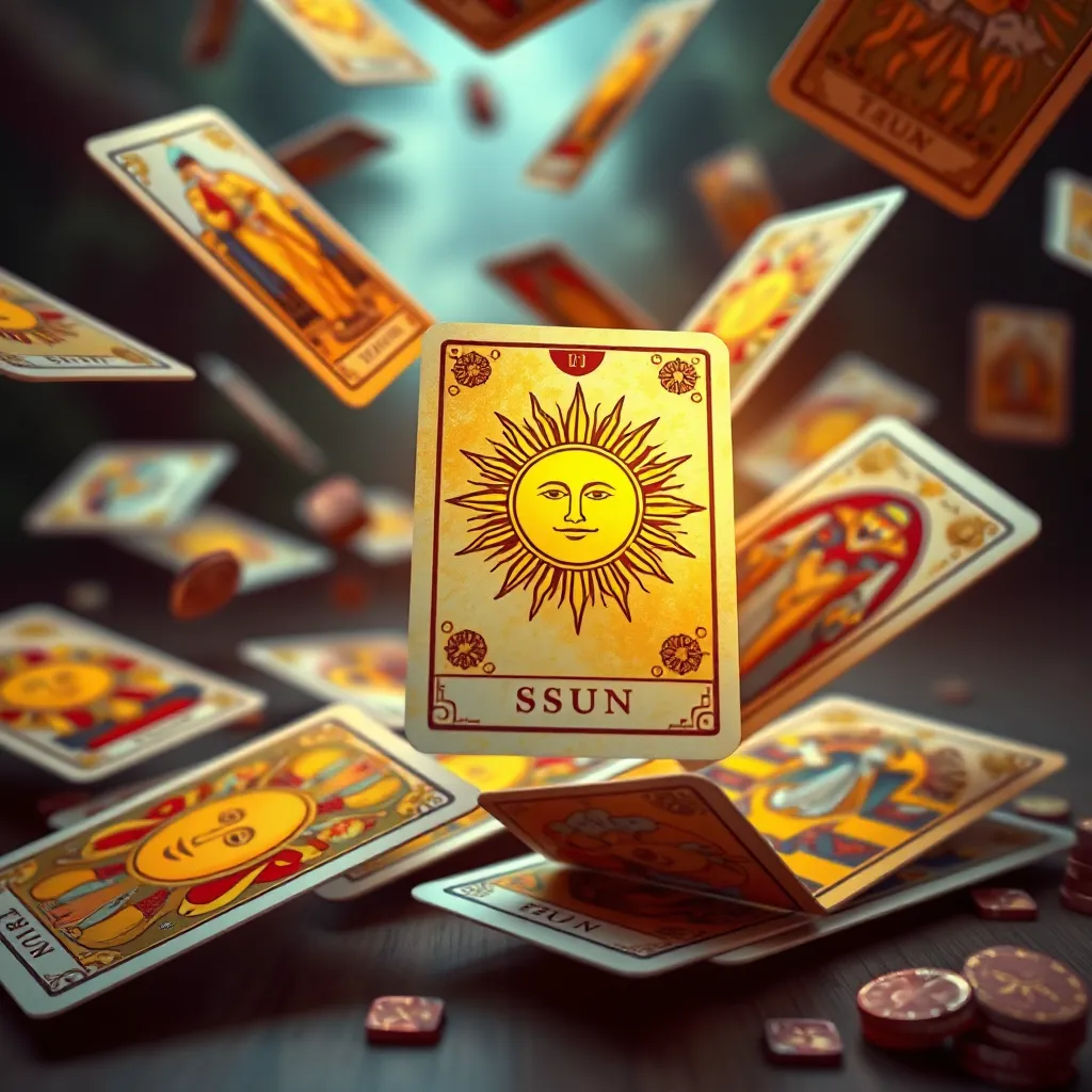 What Does It Mean When Cards Fall and Sun Shows? : MysteryLores
