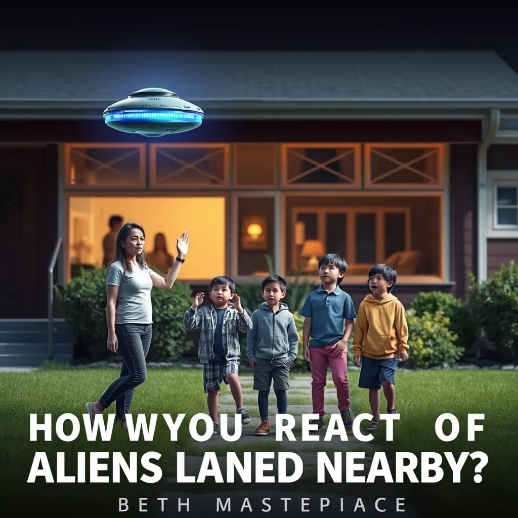 How Would You React If Aliens Landed Nearby? : MysteryLores