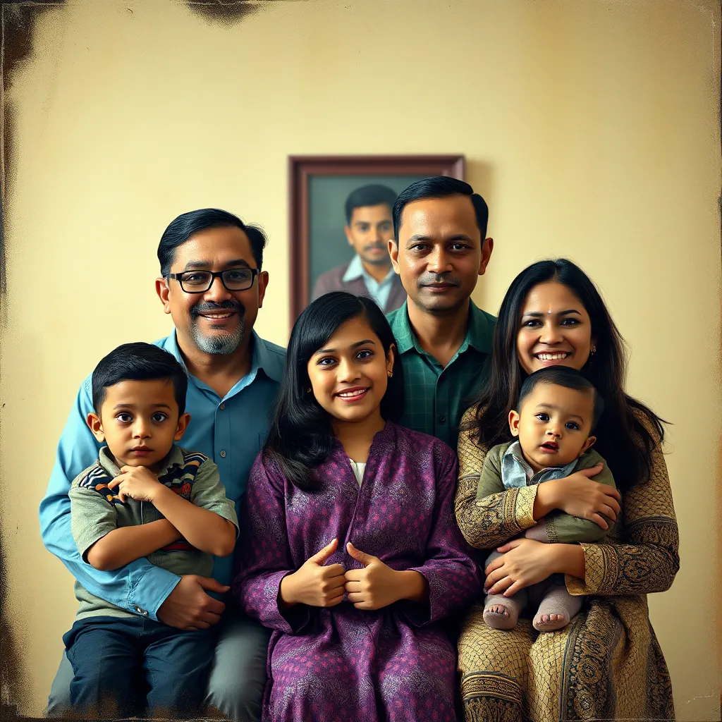 Family Photo Sparks Debate Over Creepy Image Discovery : MysteryLores
