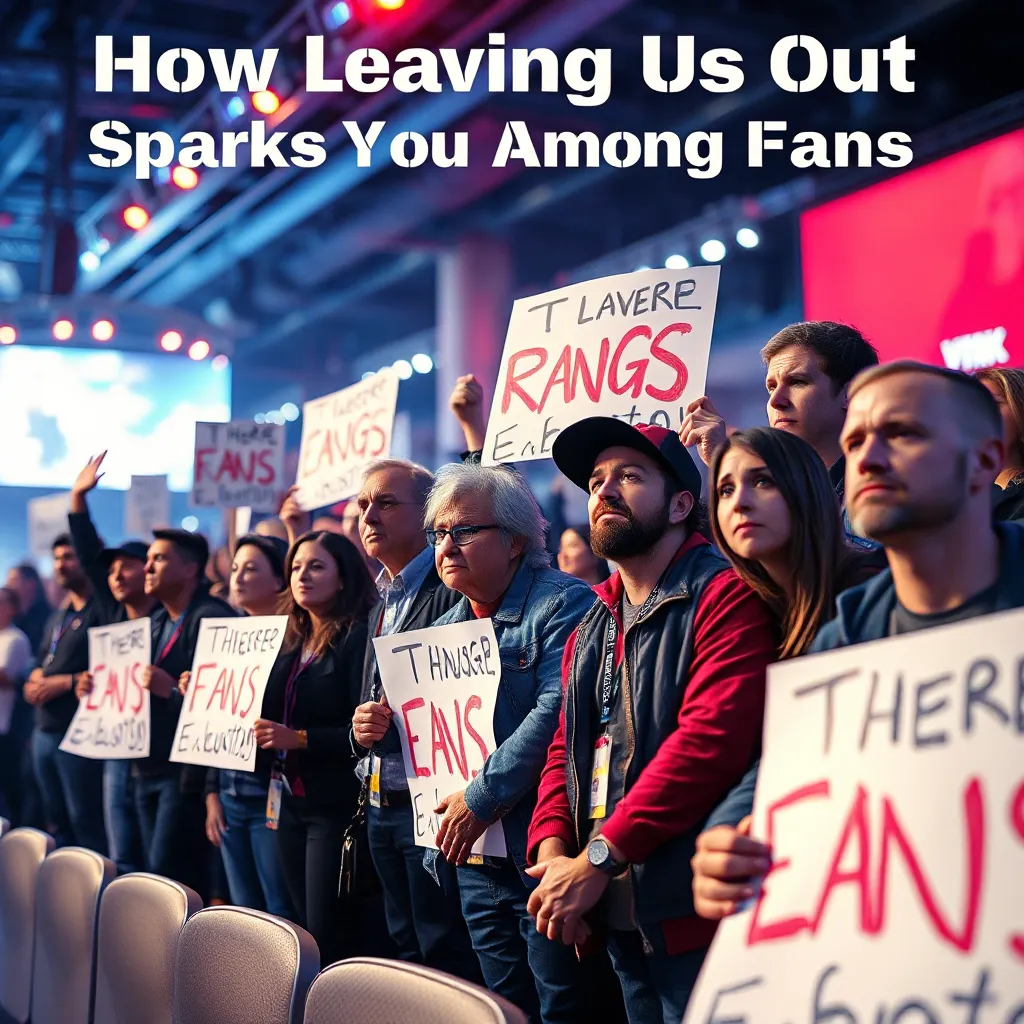 How Leaving Us Out Sparks Outrage Among Fans : MysteryLores