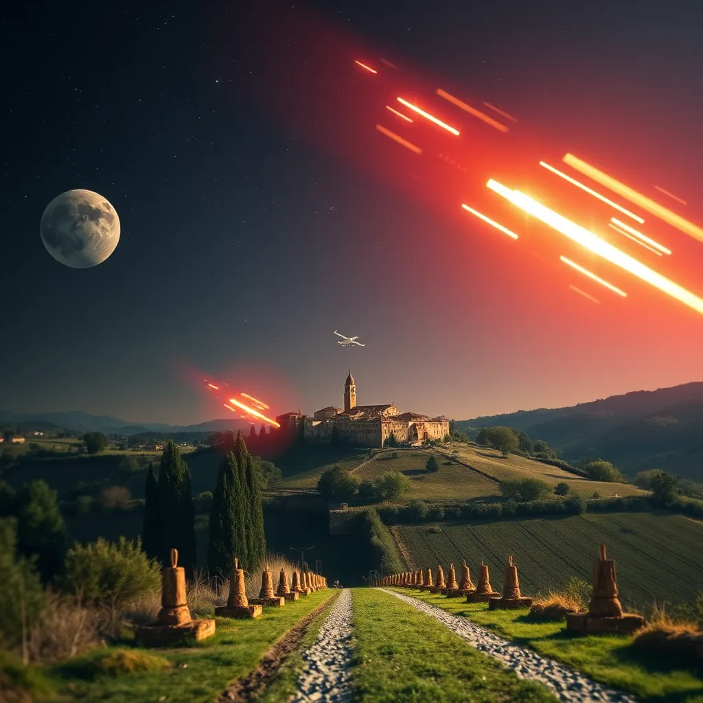 Weird Fast Flying Objects Spotted in Italy Last Night : MysteryLores