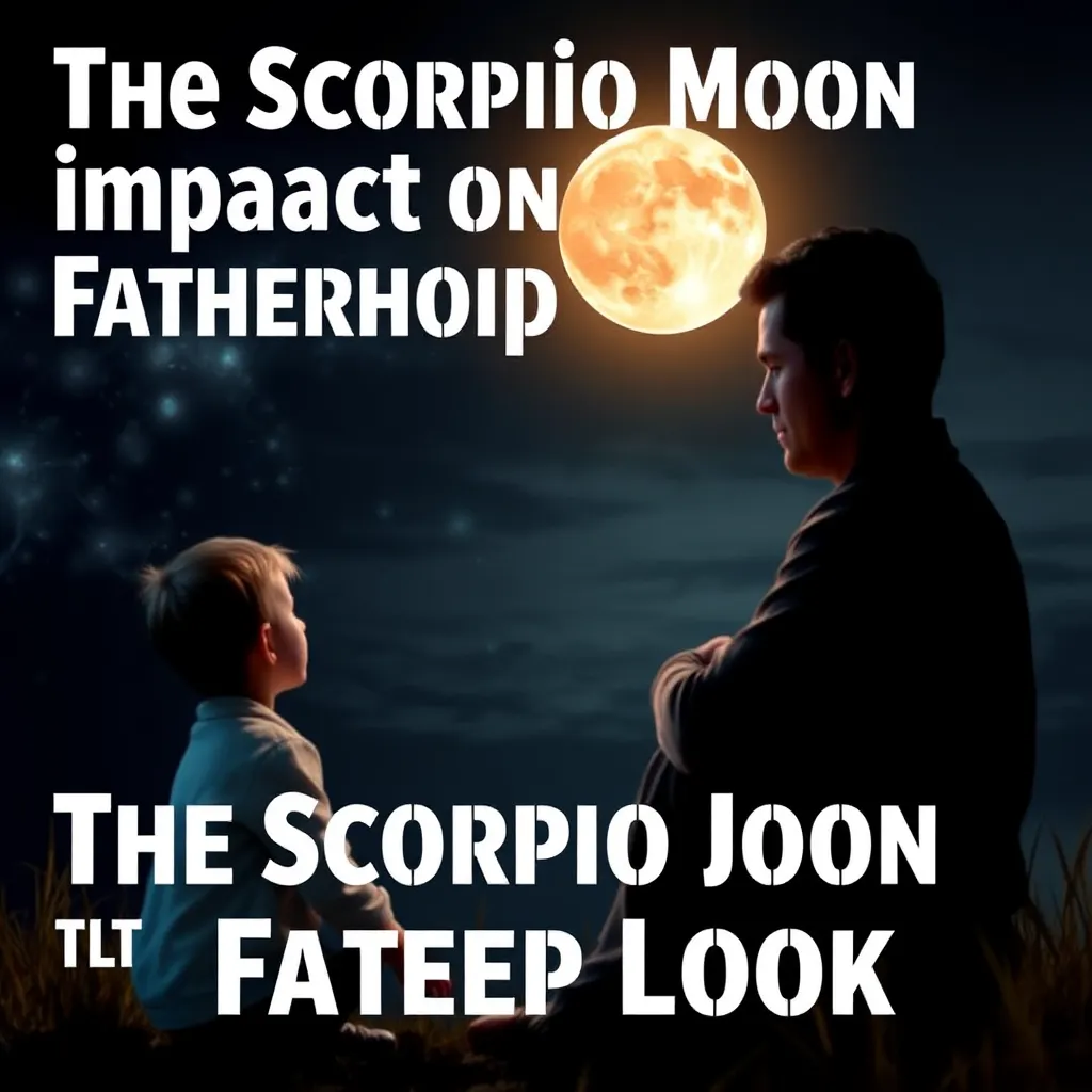 The Scorpio Moon's Impact on Fatherhood: A Deep Look : MysteryLores