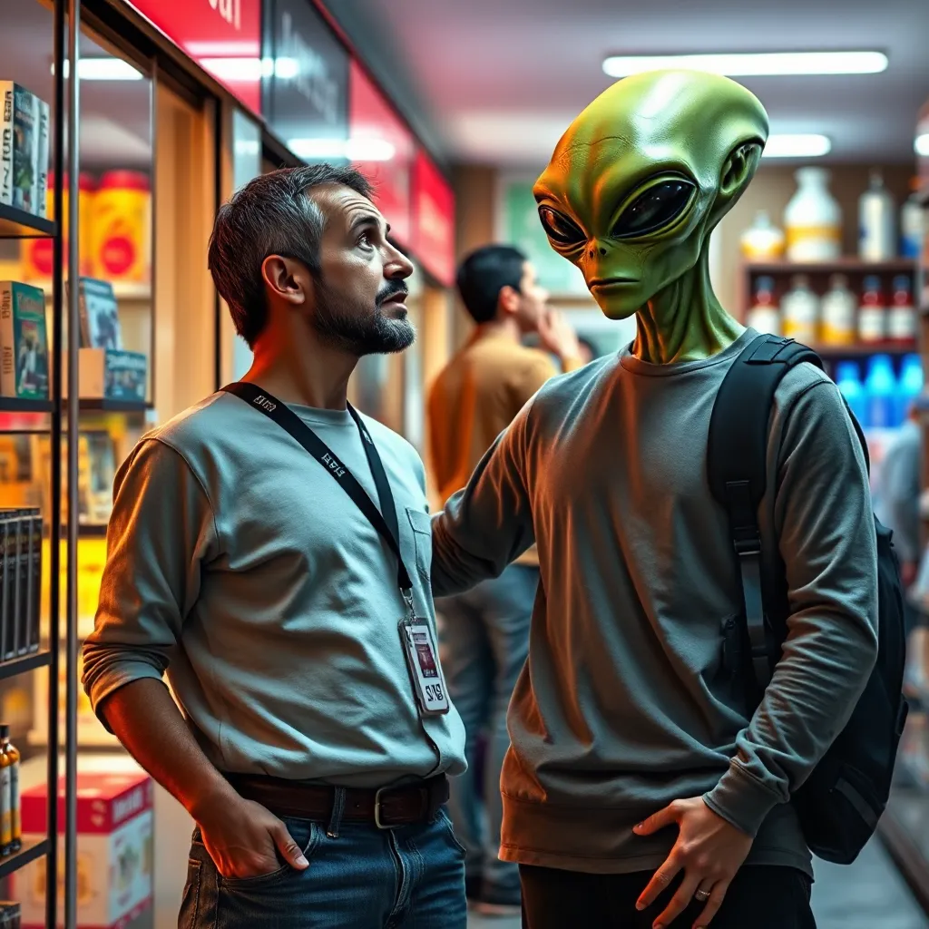 A Clumsy Encounter with an Alien in Barcelona : MysteryLores