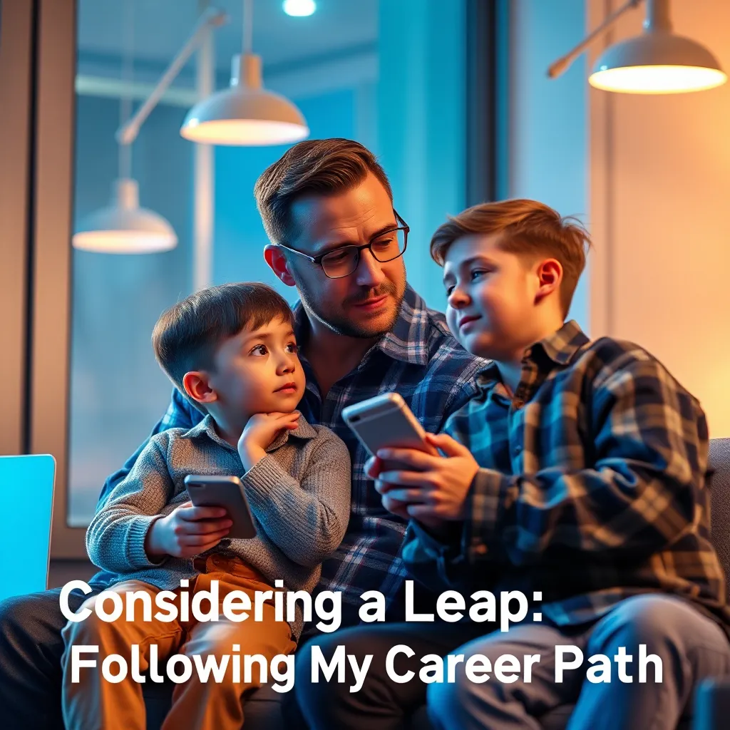 Considering a Leap: Following My Dad's Career Path : MysteryLores