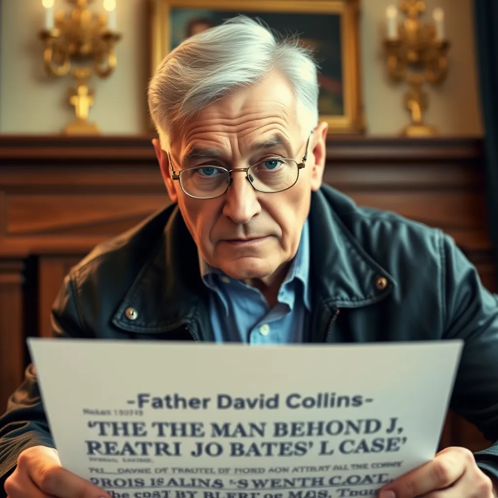 Father David Collins: The Man Behind Cheri Jo Bates' Letters : MysteryLores