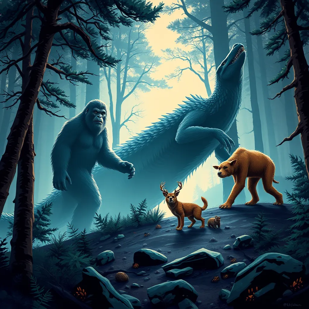 Top Favorite Cryptids Among Enthusiasts Uncovered : MysteryLores