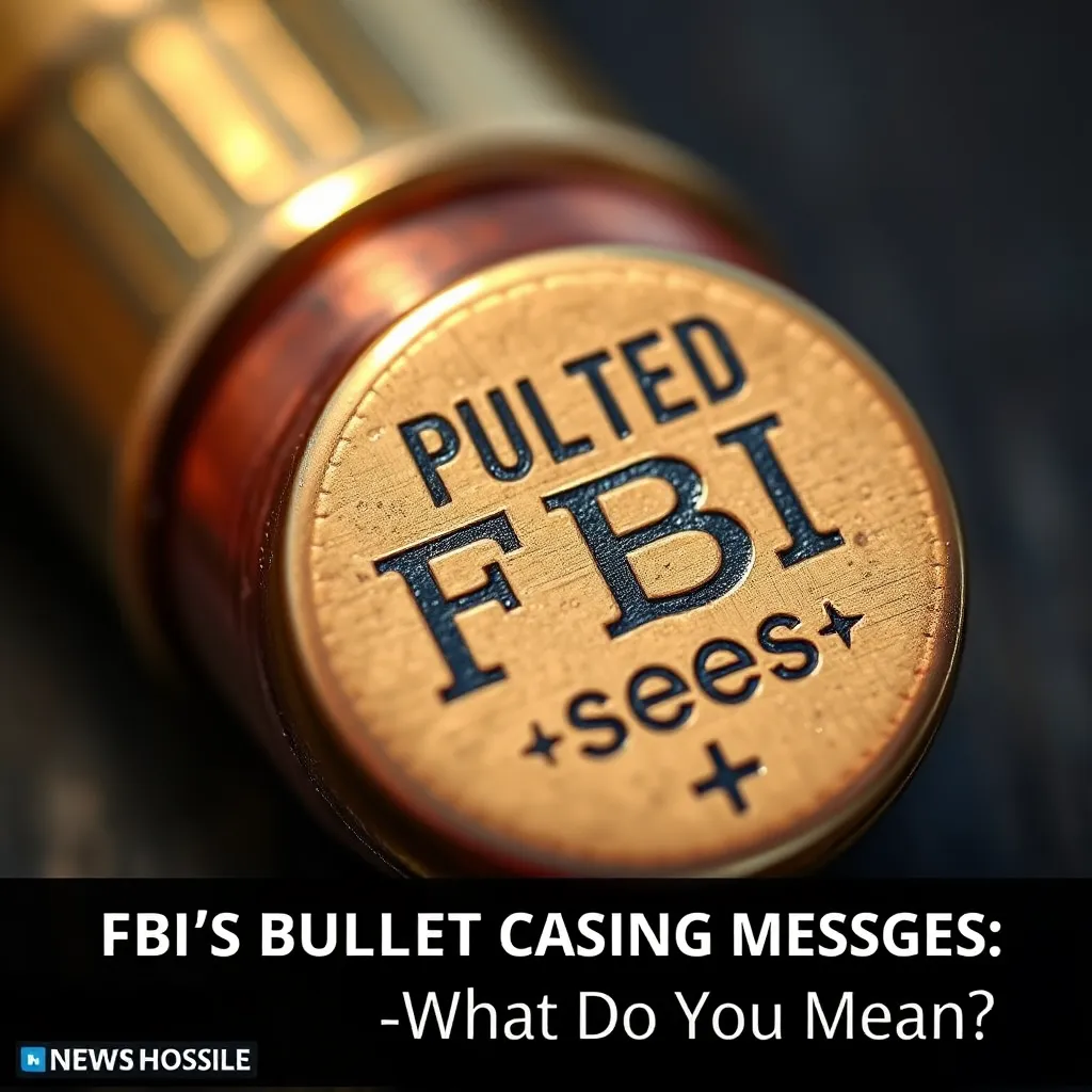 FBI’s Bullet Casing Messages: What Do They Mean? : MysteryLores