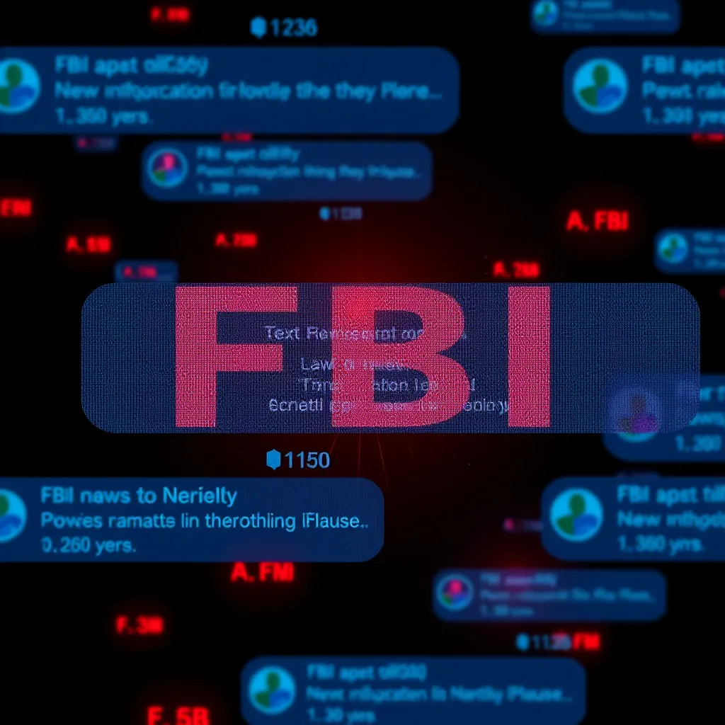 Text Exchanges Reveal FBI Narrative in Clear Detail : MysteryLores