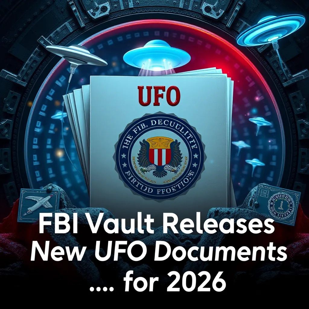 FBI Vault Releases New UFO Documents for 2026 : MysteryLores