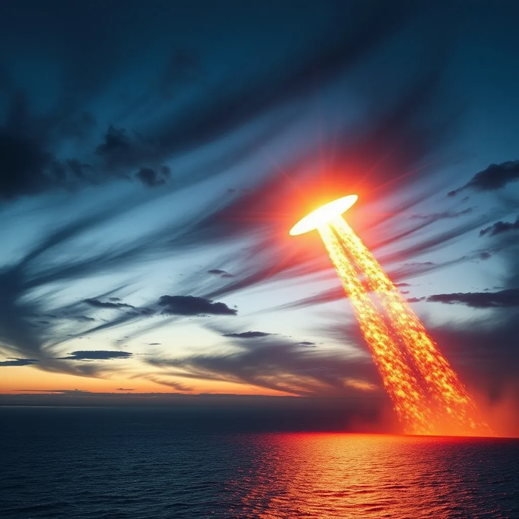 Fiery Object Falls from the Sky over Texada Island : MysteryLores