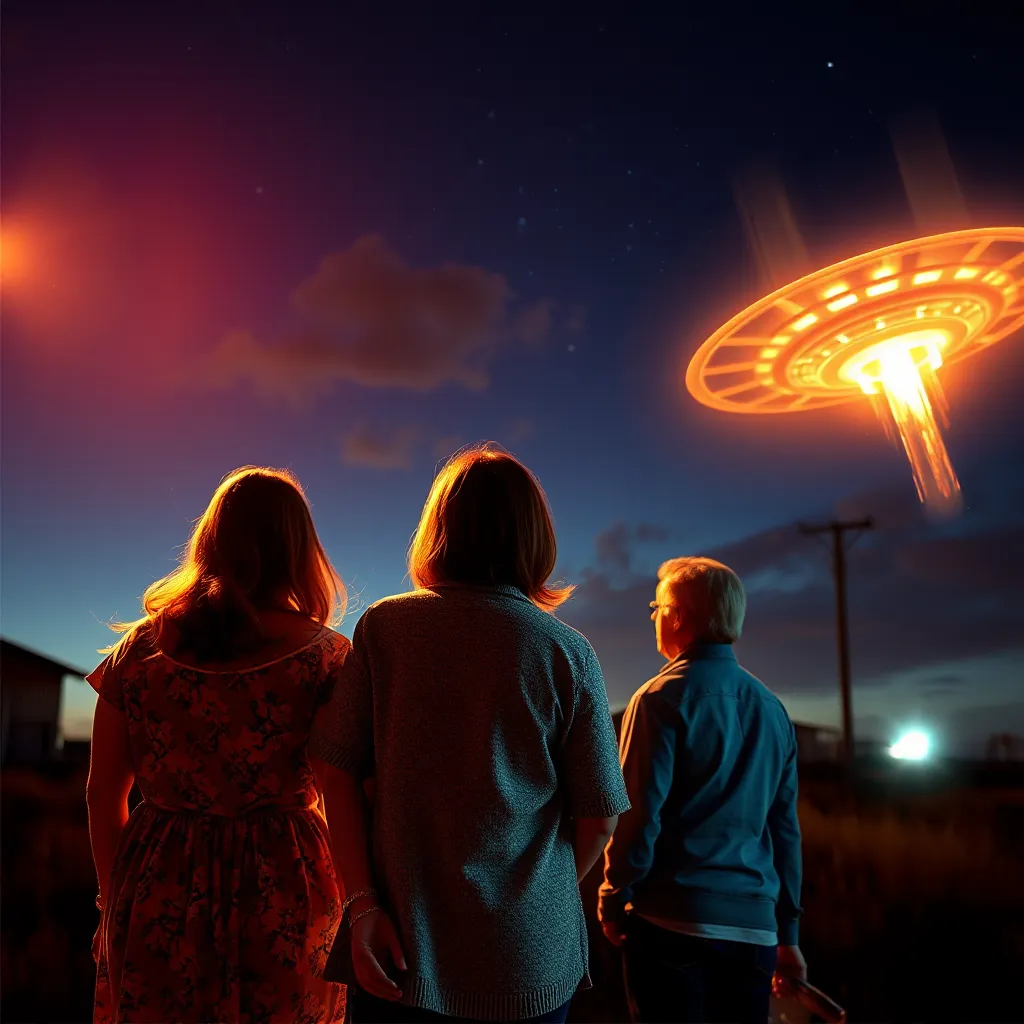 Betty Cash and Vickie Landrum's Fiery UFO Encounter : MysteryLores