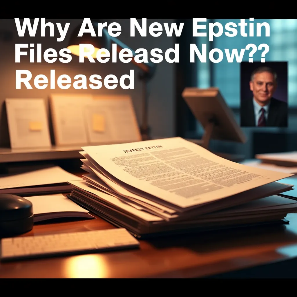 Why Are New Epstein Files Being Released Now? : MysteryLores