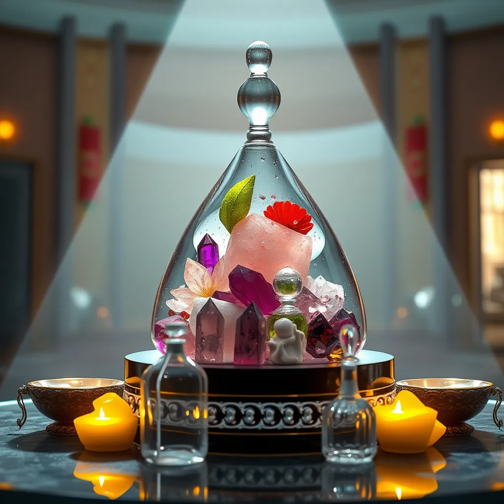How to Fill Your Crystal Glass Stupa for Best Results : MysteryLores