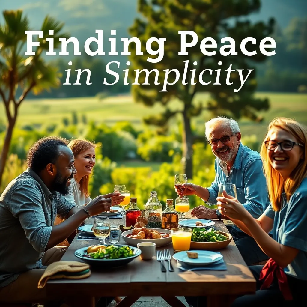 Finding Peace Without Material Wealth: A Resourceful Life : MysteryLores