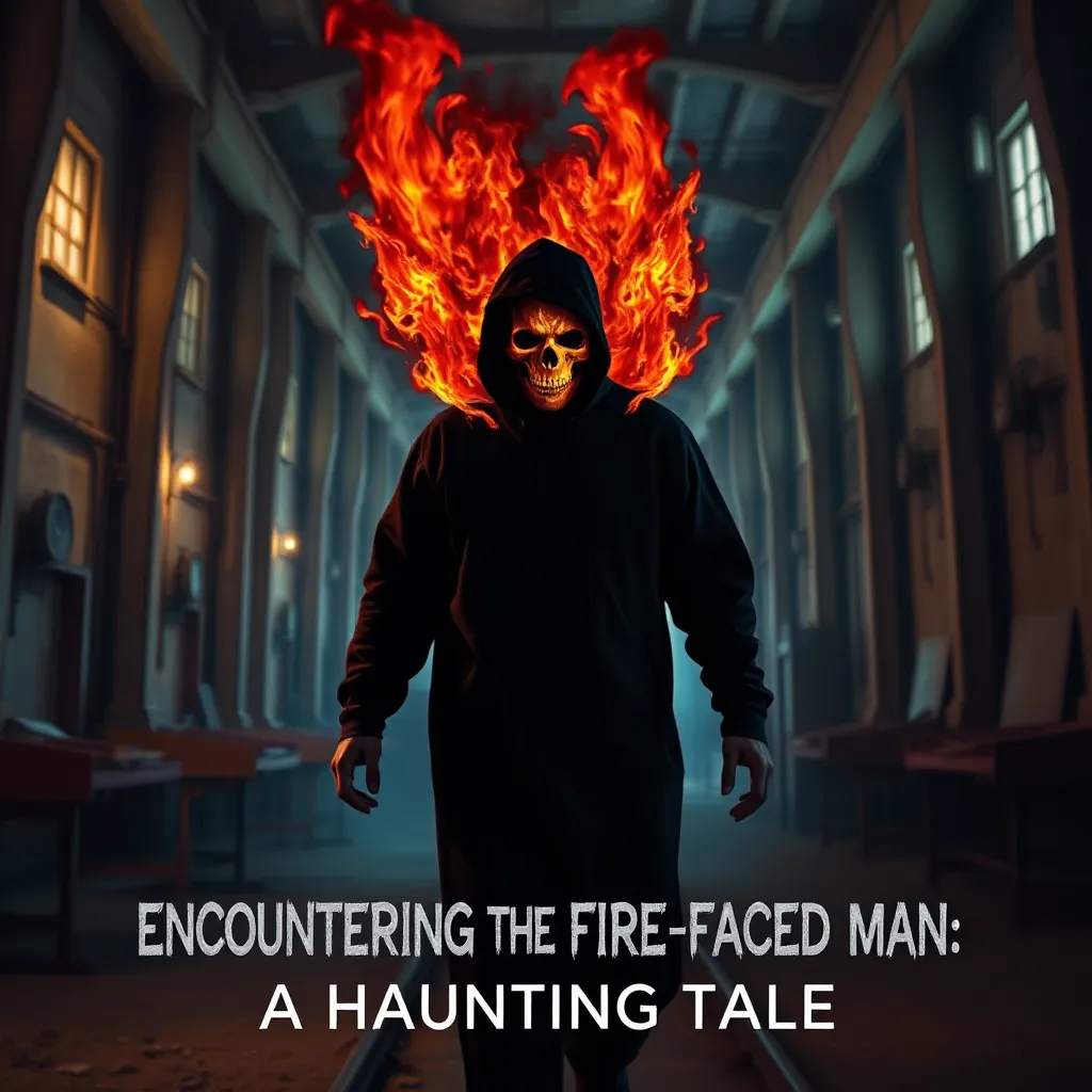 Encountering the Fire-Faced Man: A Haunting Tale : MysteryLores