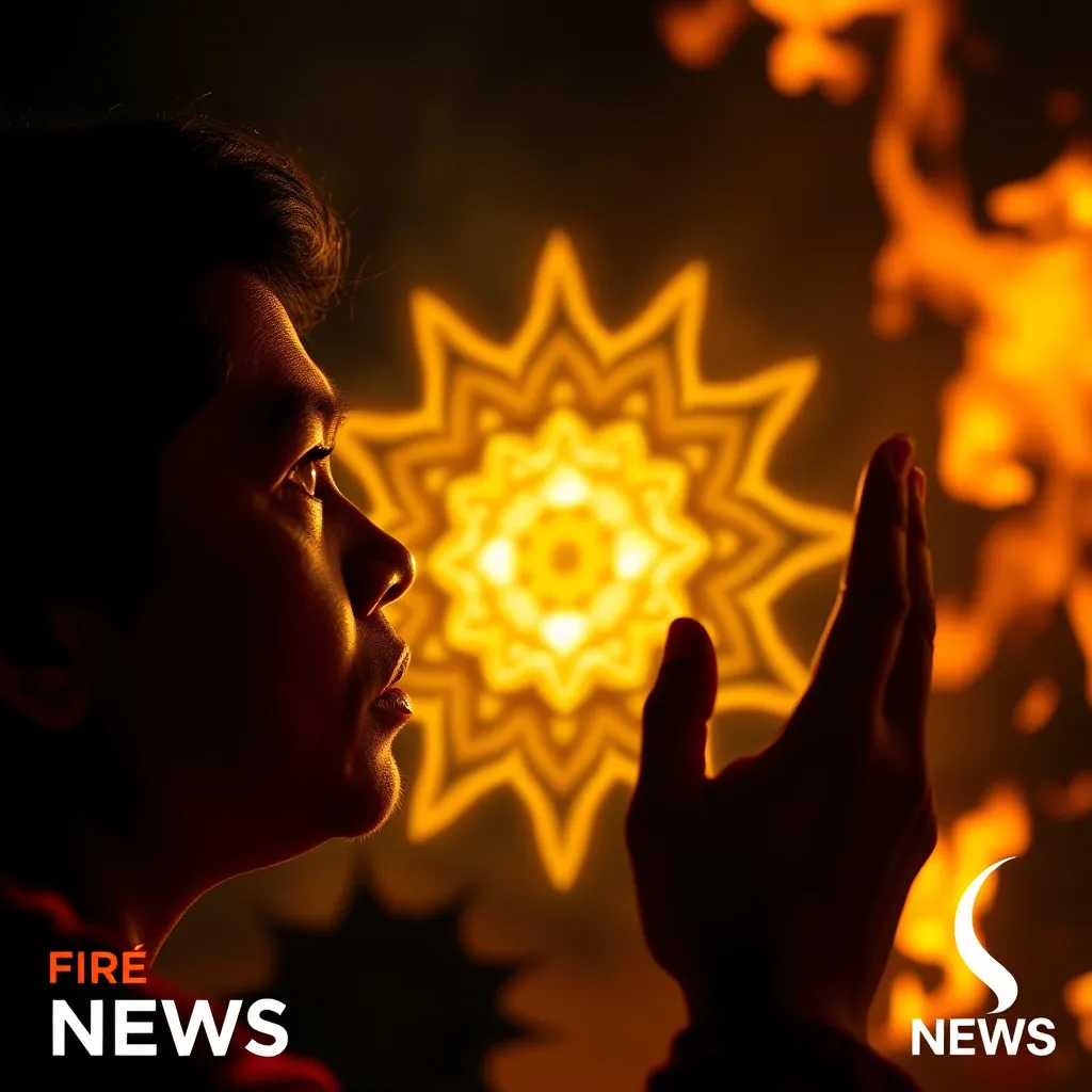 Witnessing the Sri Yantra through Fire Gazing : MysteryLores