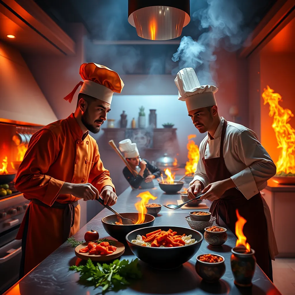 The Fire Nation Trio: A Culinary Quest Awaits! : MysteryLores
