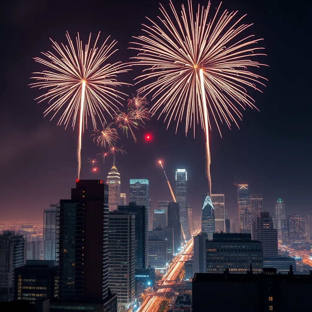 Red Orb and Fireworks: Cover-Up in Downtown Los Angeles? : MysteryLores
