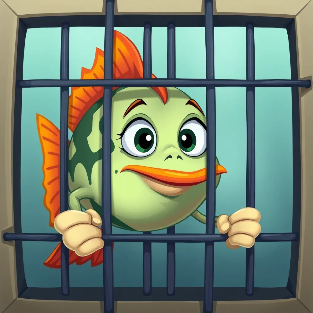Sending Foolish Fish to Jail: A Bold Statement : MysteryLores