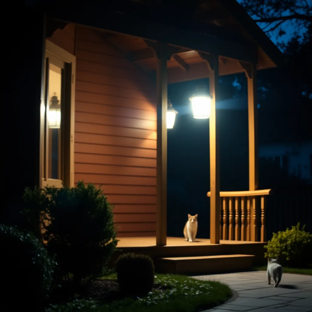 Flashing Porch Light: A Nighttime Mystery Encounter : MysteryLores