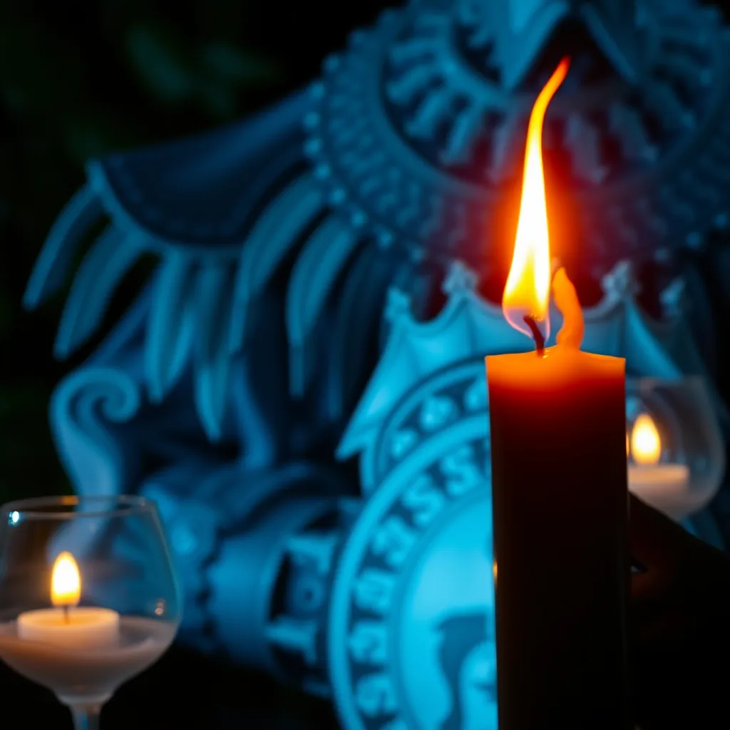 Flame Flickering During Communication with Dantalion: Insights ...