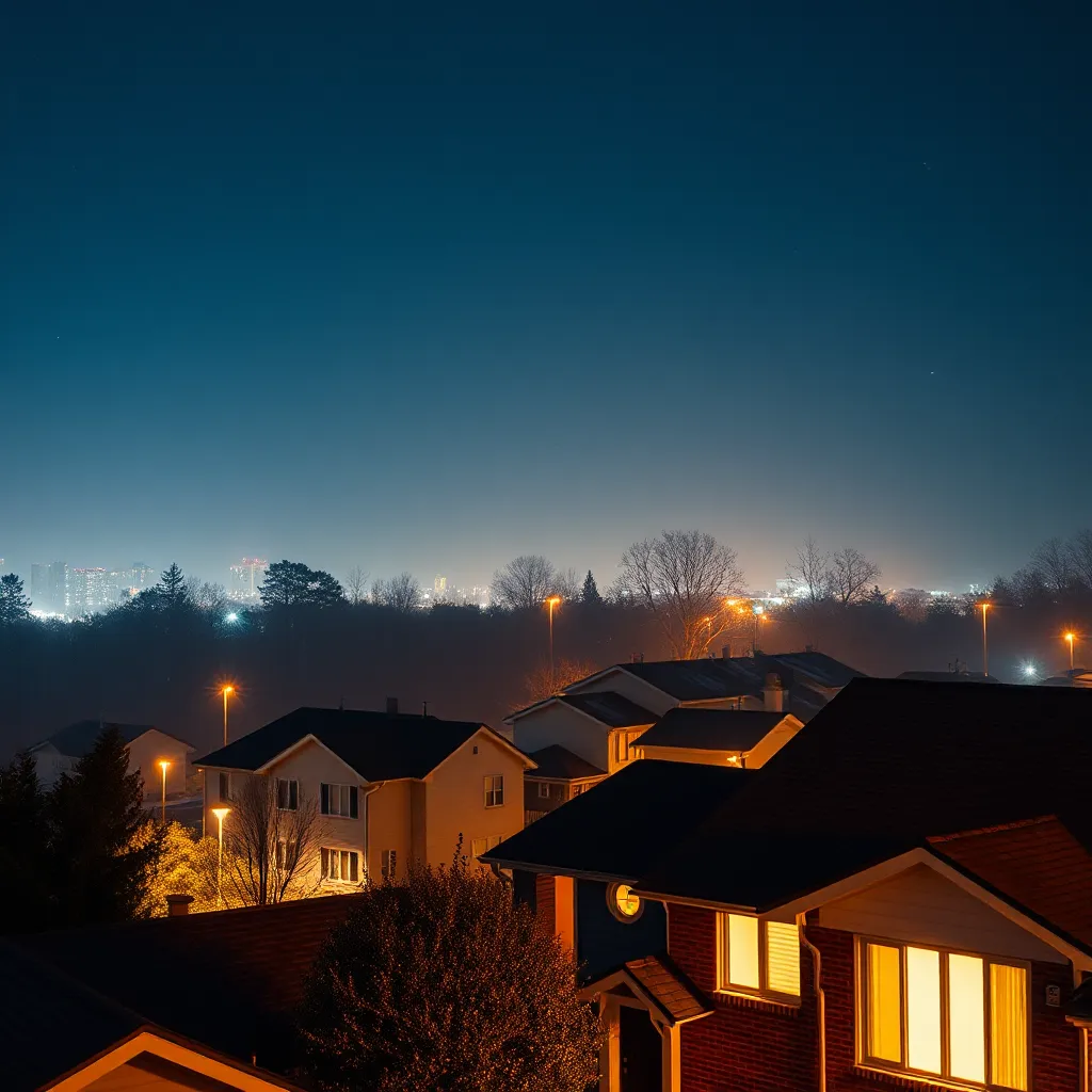 Unexplained Flickering Lights Spark Community Curiosity : MysteryLores