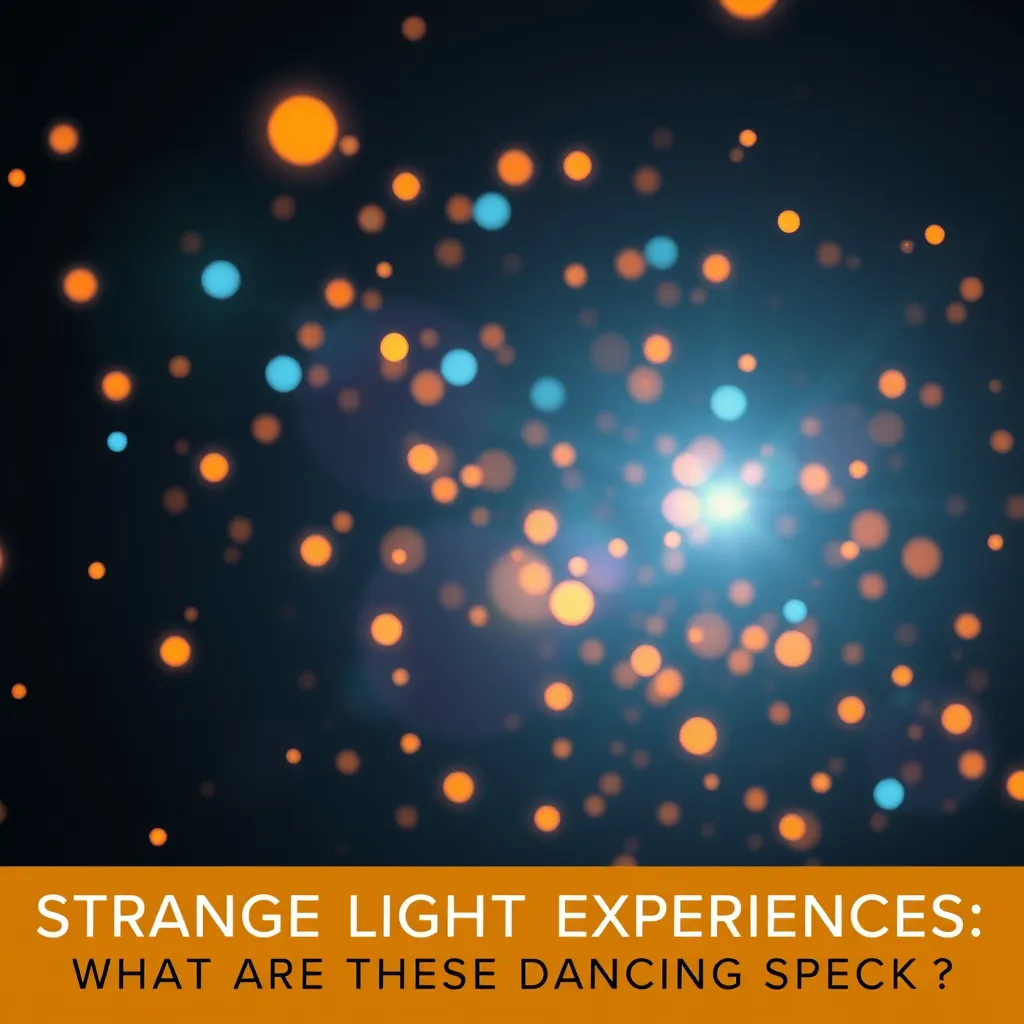 Strange Light Experiences: What Are These Dancing Specks? : MysteryLores