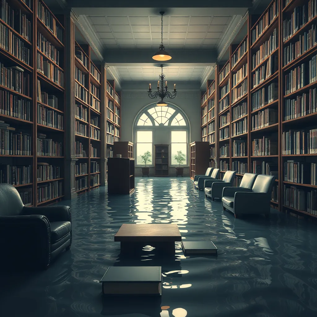 Library Flooding Raises Concerns About Preservation : MysteryLores