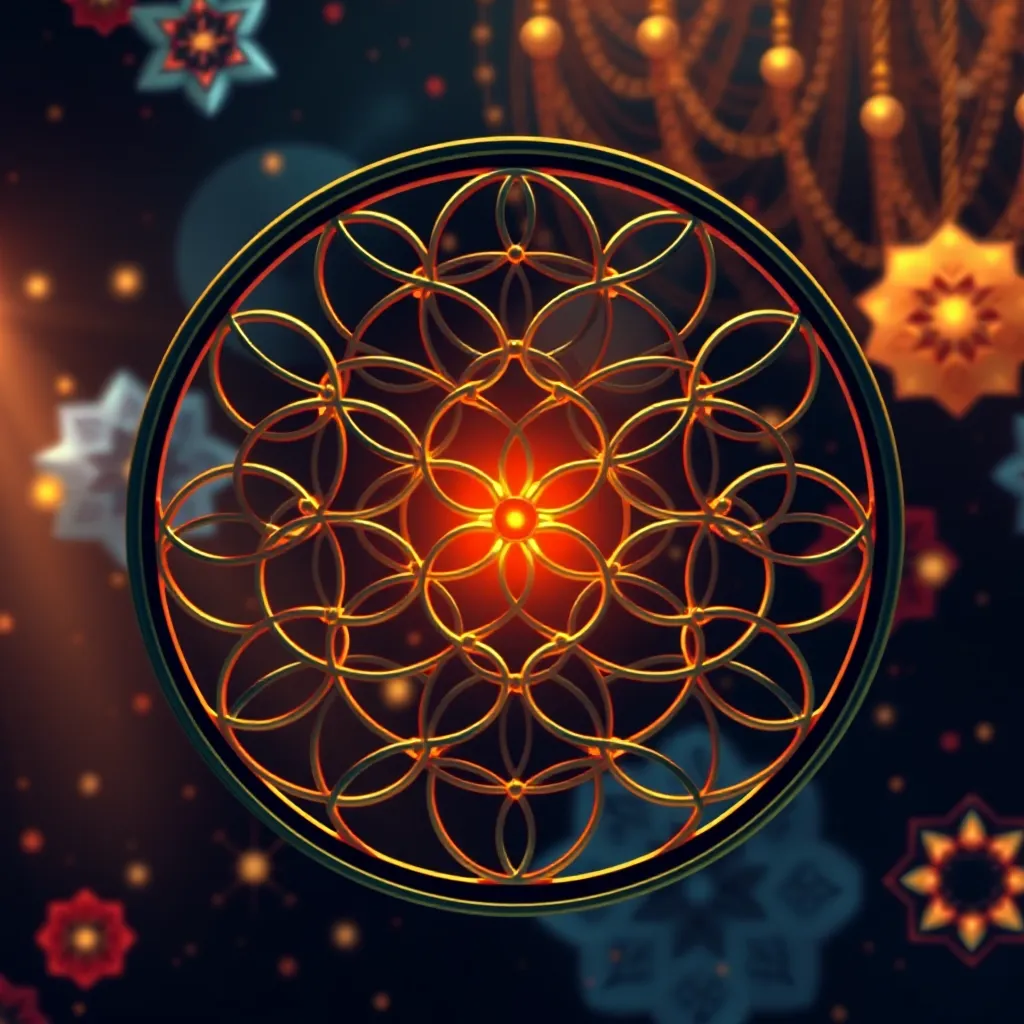 The Symbolism Behind the Flower of Life Explained : MysteryLores