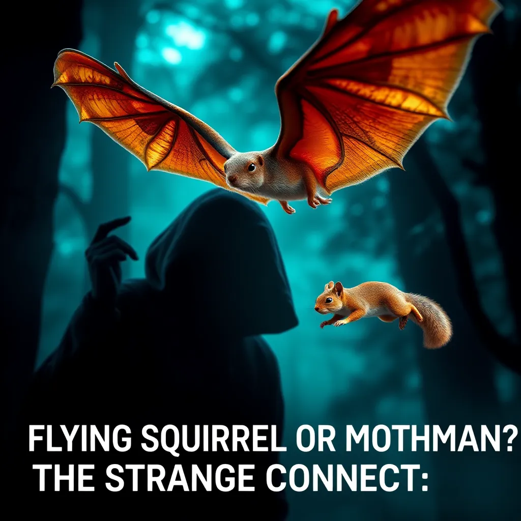 Flying Squirrel or Mothman? The Strange Connection : MysteryLores