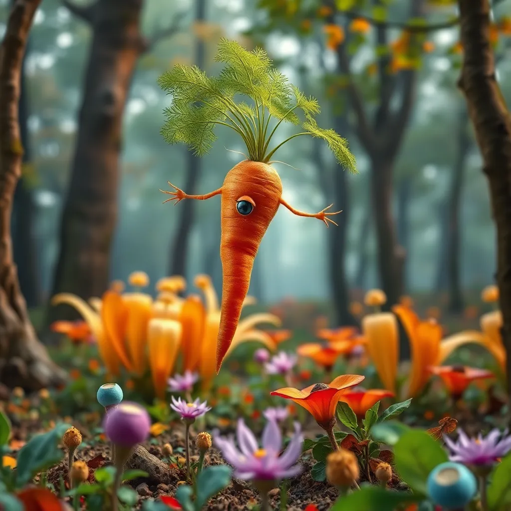 The Bizarre Legend of the Flying Flesh Carrot Cryptid : MysteryLores