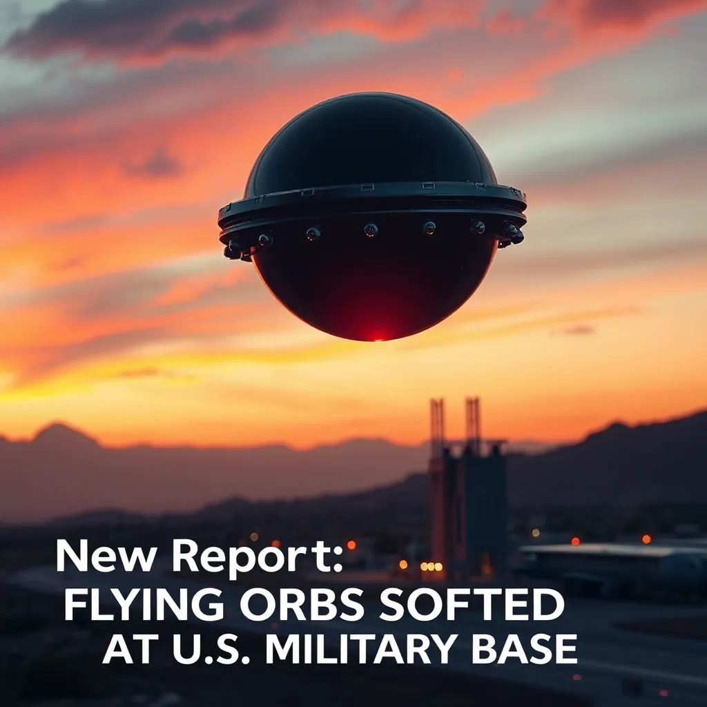 New Report: Flying Orbs Spotted at U.S. Military Bases : MysteryLores