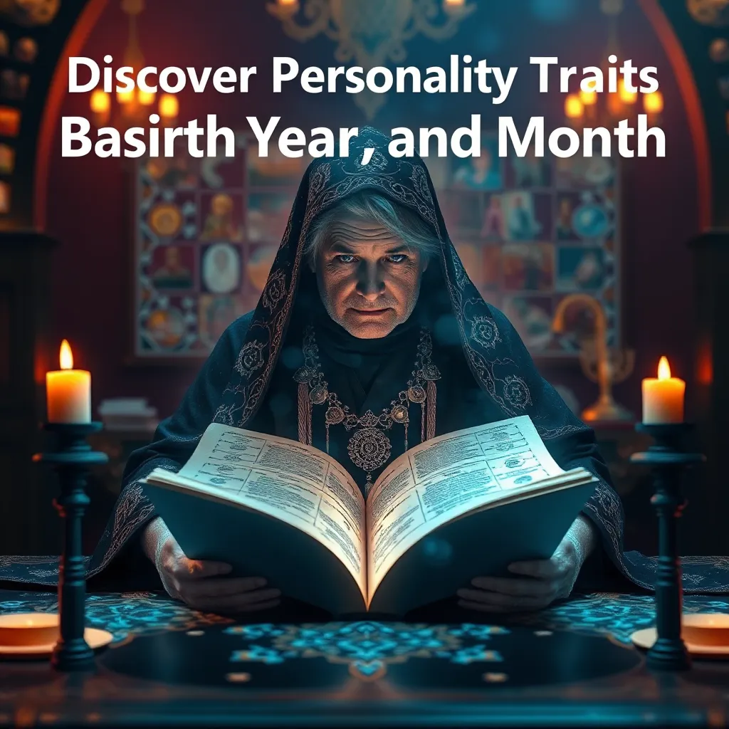 Discover Personality Traits Based on Birth Year and Month : MysteryLores