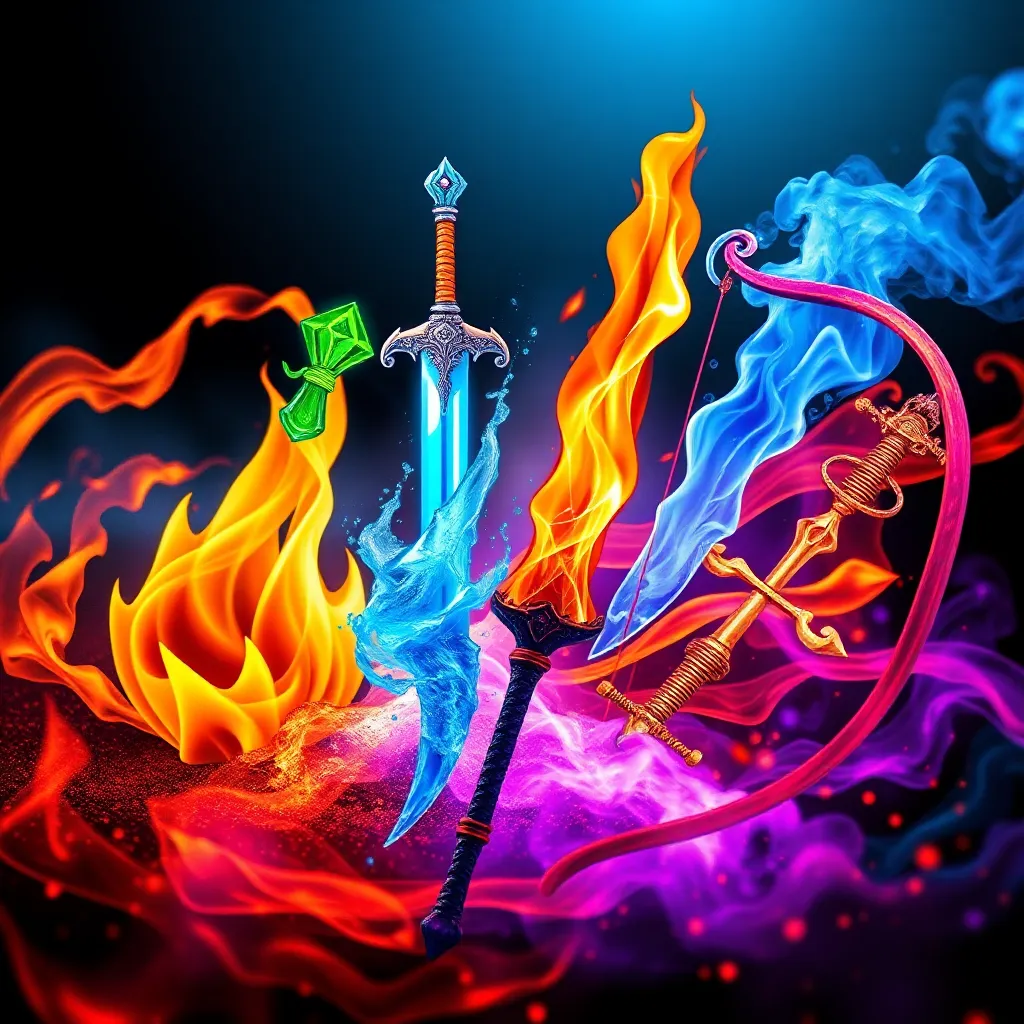 Explore Your Connection with 4 Elemental Weapons Today : MysteryLores