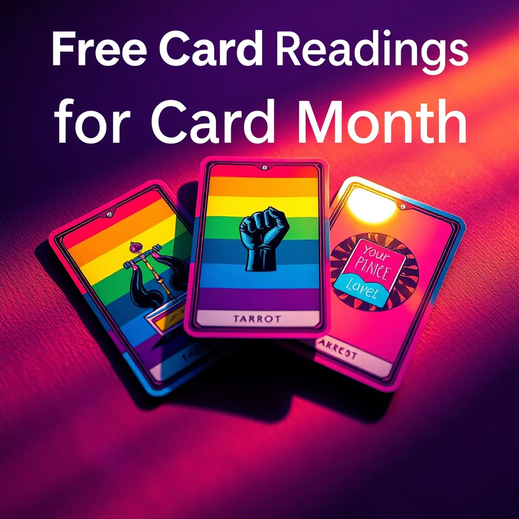Celebrate Pride Month with Free 3 Card Readings ️ : MysteryLores