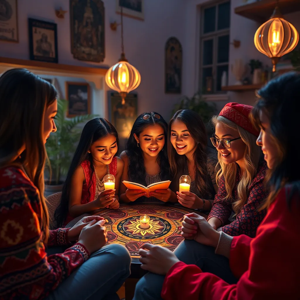 Experience Five Free Oracle Readings with Friends : MysteryLores
