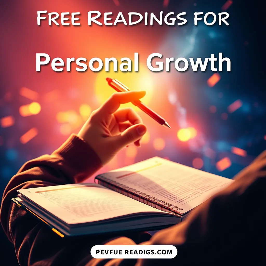 Grab Three Free Readings for Personal Growth Today! : MysteryLores