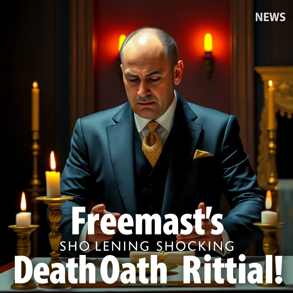 Freemasons' Shocking Death Oath Ritual Exposed! : MysteryLores